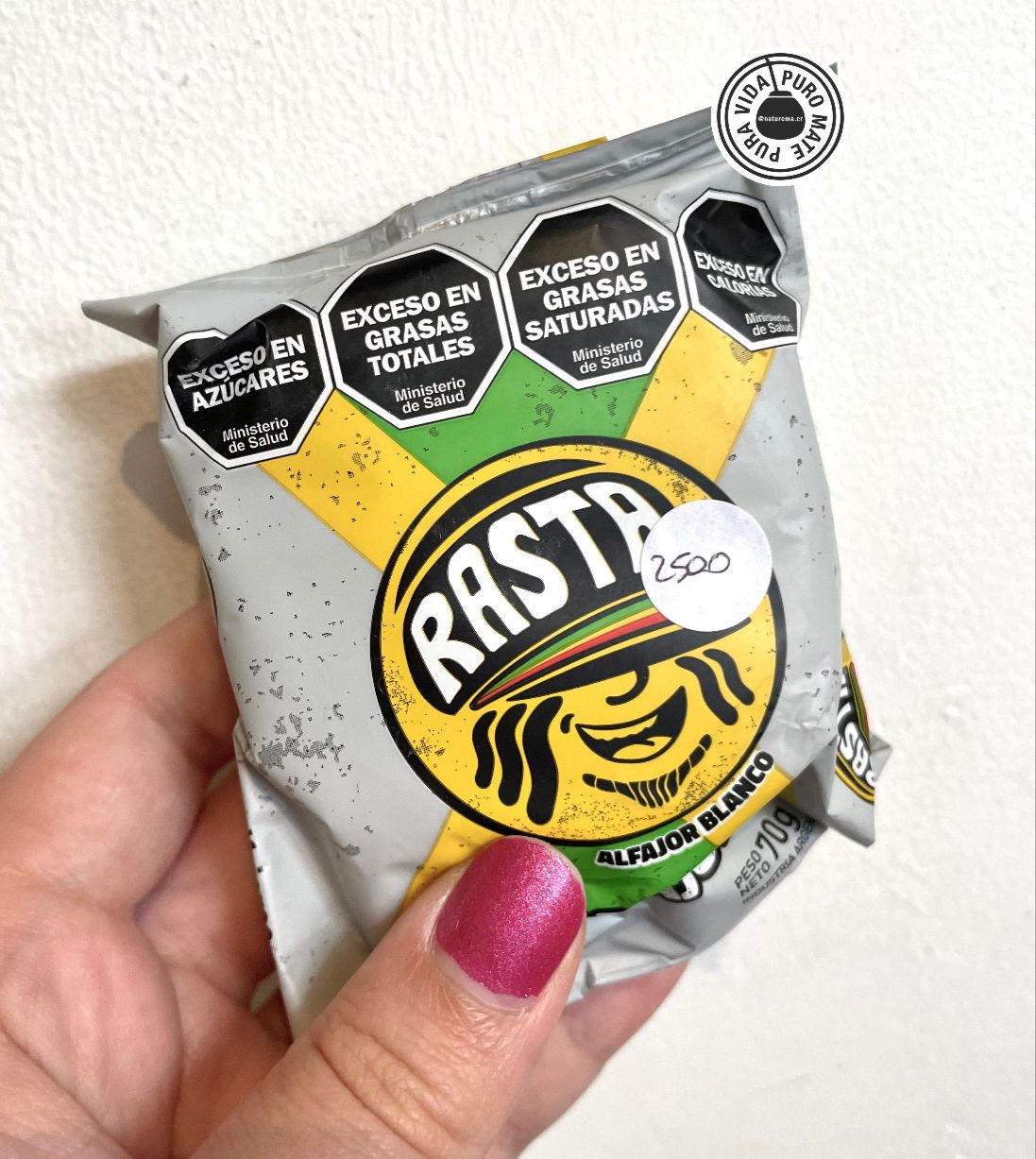 Alfajor Rasta Blanco – Naturemacr