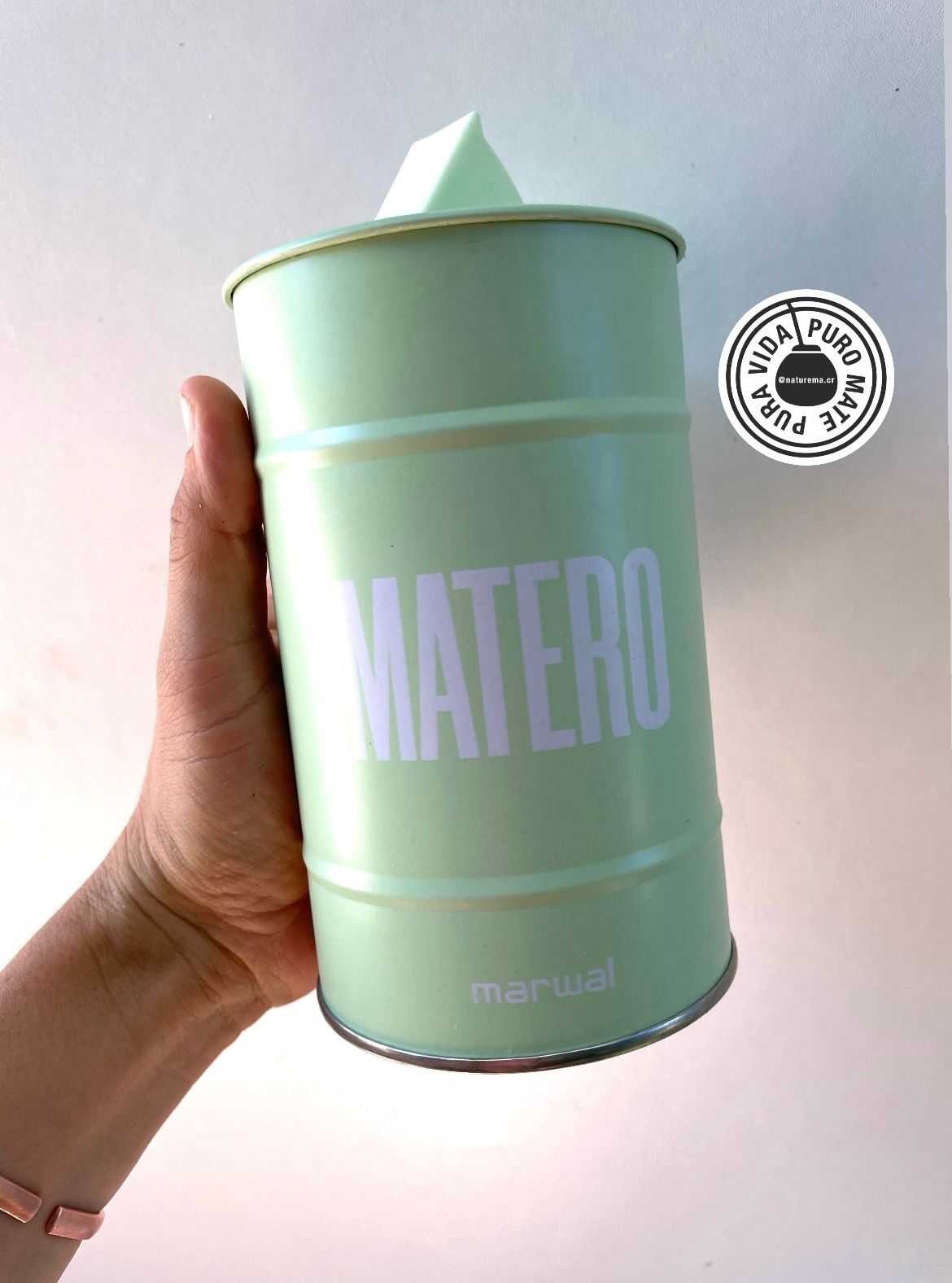 Yerberos de acero inoxidable Verde – Naturemacr