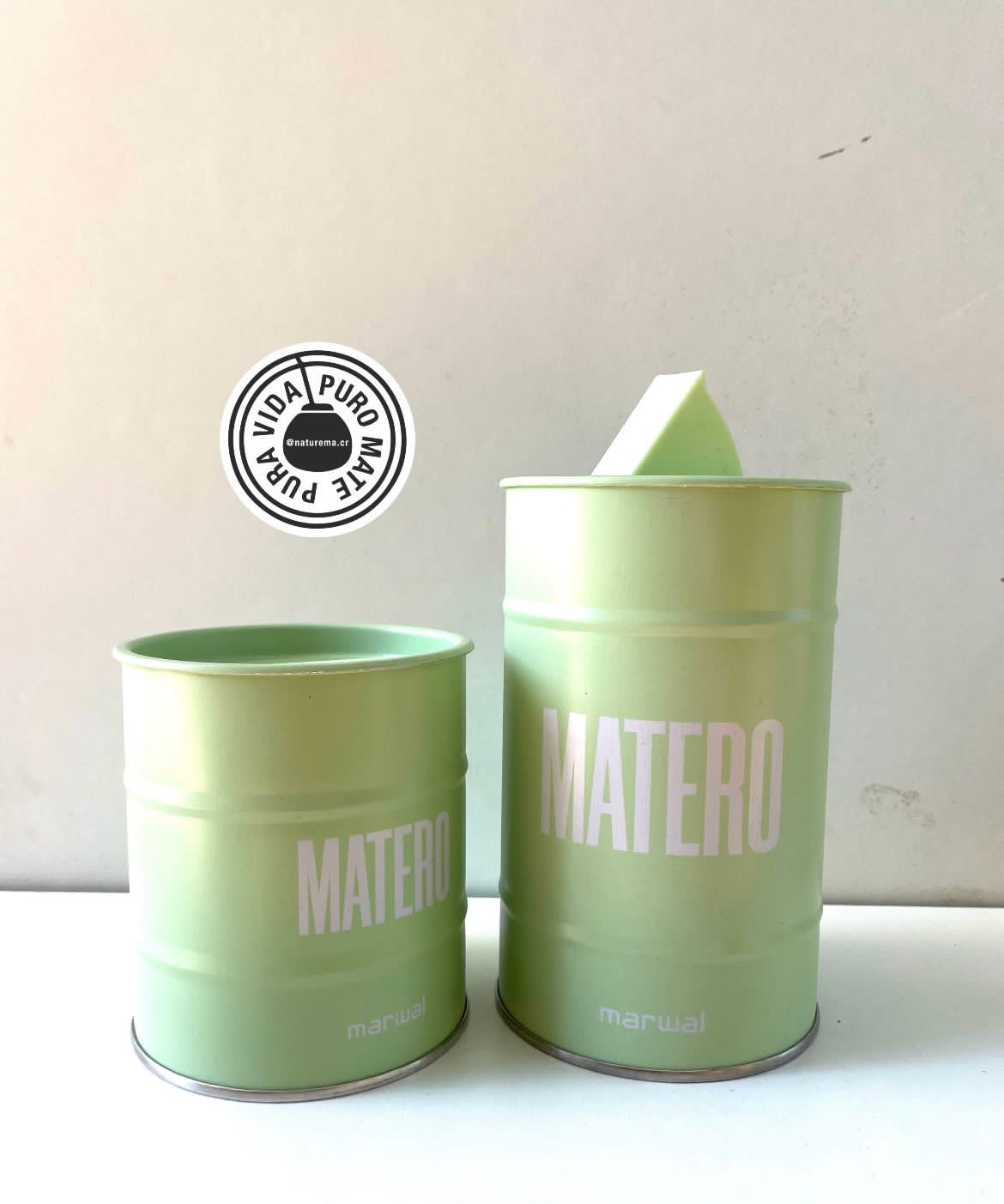 Yerberos de acero inoxidable Verde – Naturemacr
